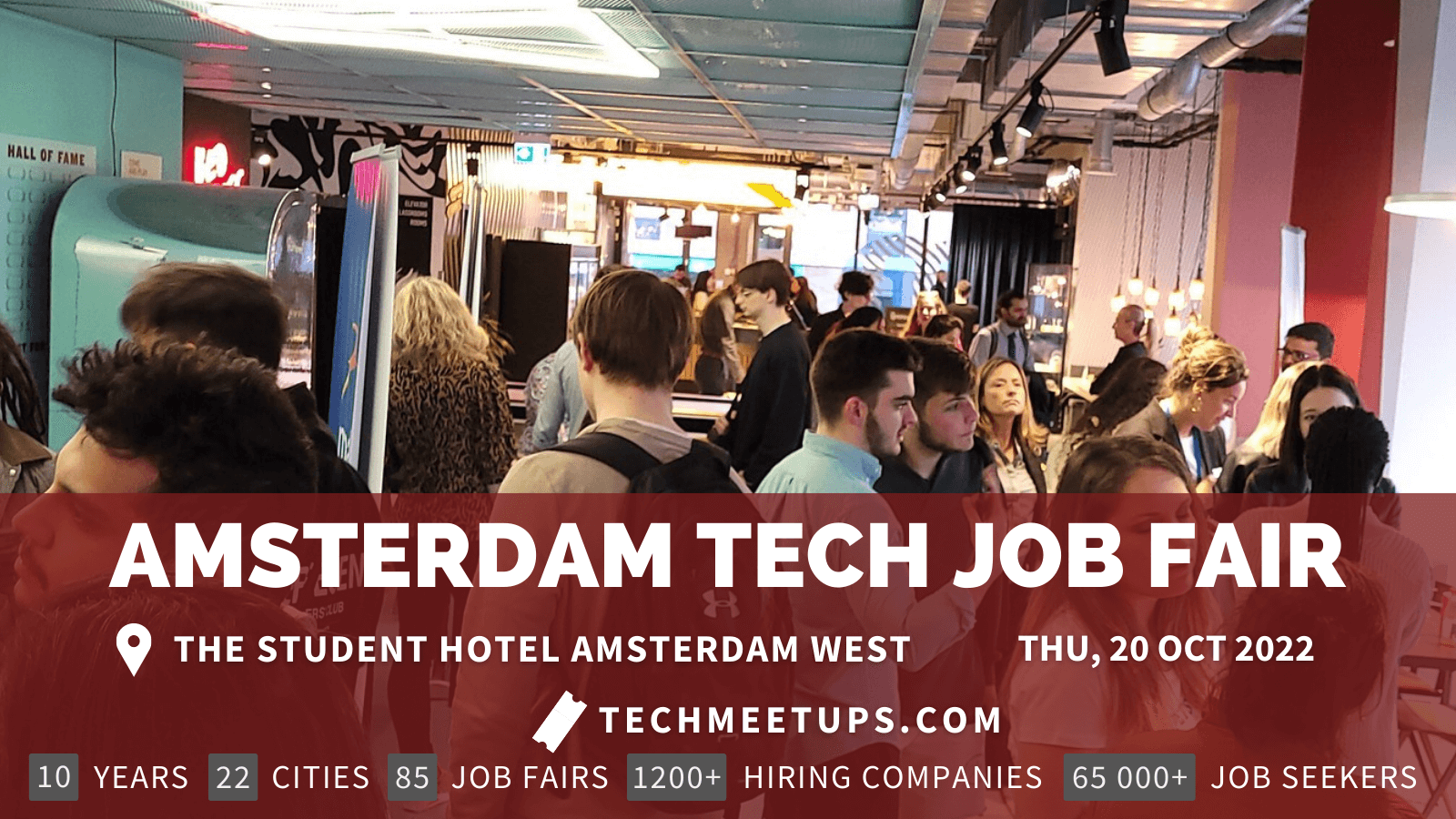 Amsterdam Tech Job Fair Autumn 2023 - NFC business card | Swapkaart