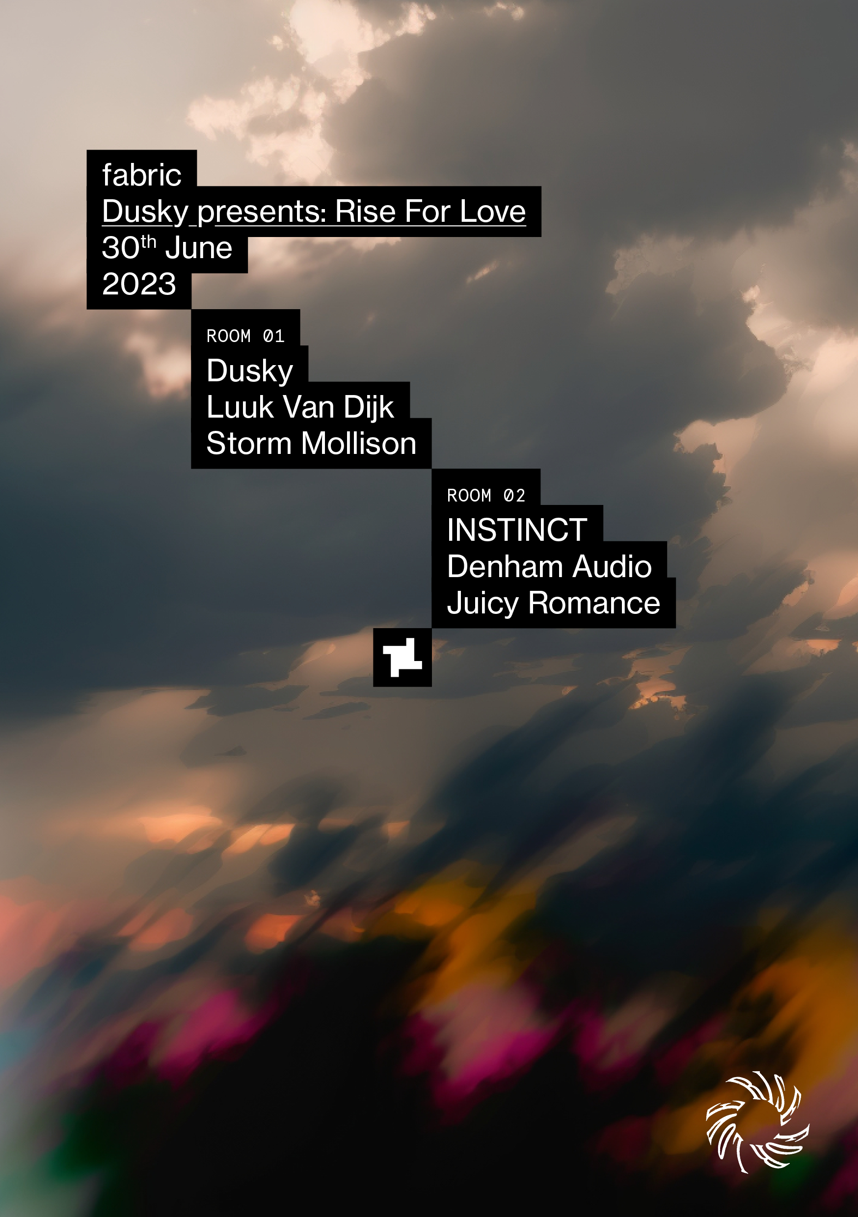 Dusky presents Rise For Love: INSTINCT, Luuk van Dijk, Juicy Romance, Denham Audio, Storm ...