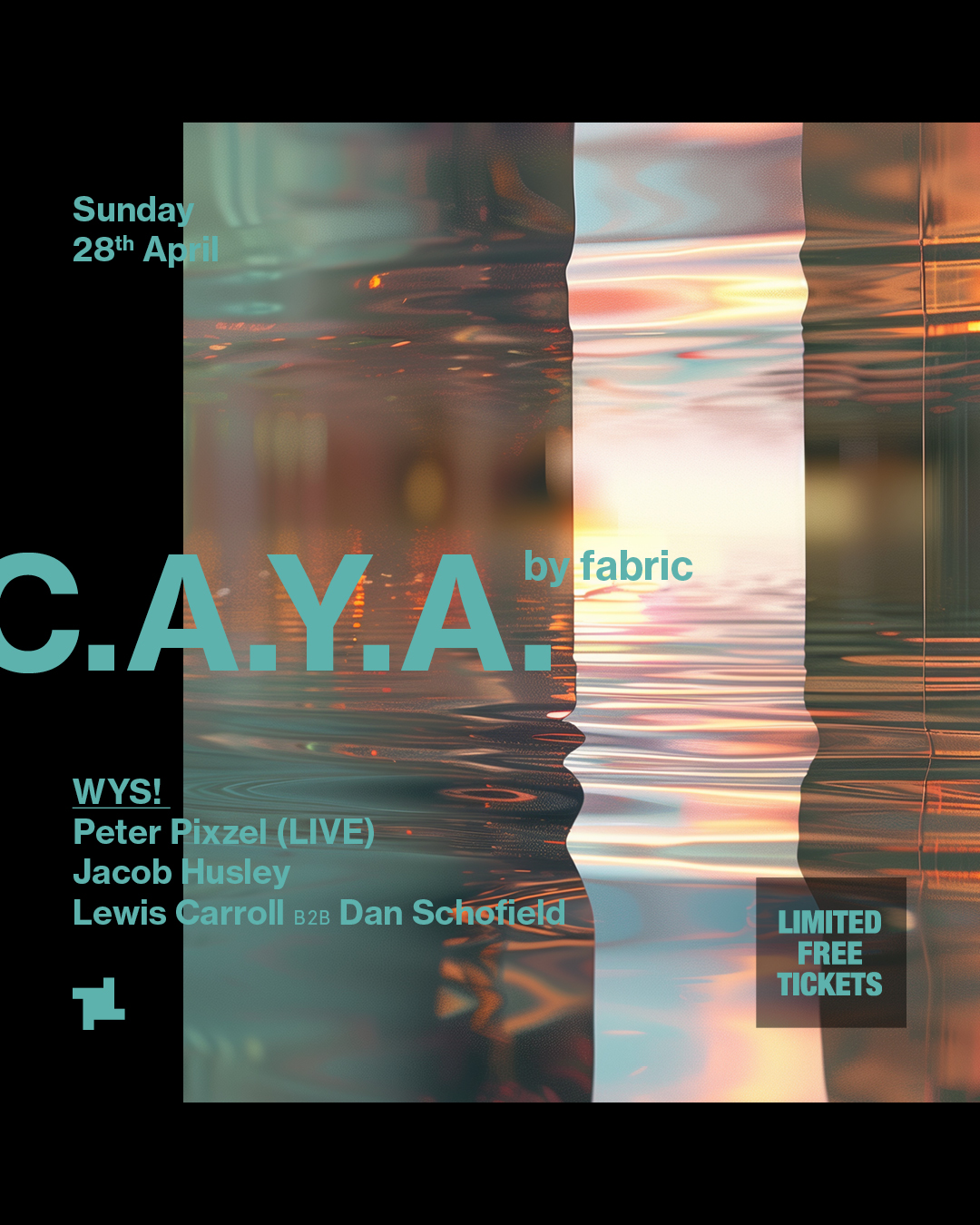 CAYA by fabric: WYS! - Peter Pixzel (Live), Jacob Husley, Lewis Carroll ...