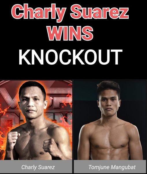 VSP PROMOTIONS | CHARLY SUAREZ WINS KNOCKOUT