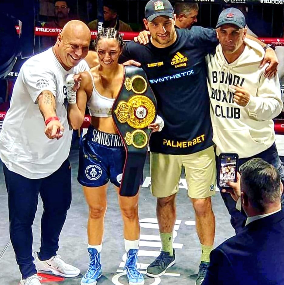 VSP PROMOTIONS | SANDSTROM WINS WBA INTERCONTINENTAL