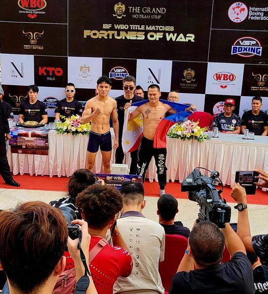 VSP PROMOTIONS | OFFICIAL WEIGHT: PHAN MINH QUAN VS MARK JOHN YAP