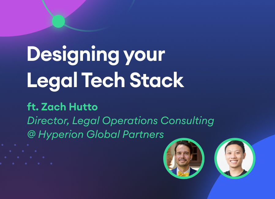 Designing Your Legal Tech Stack