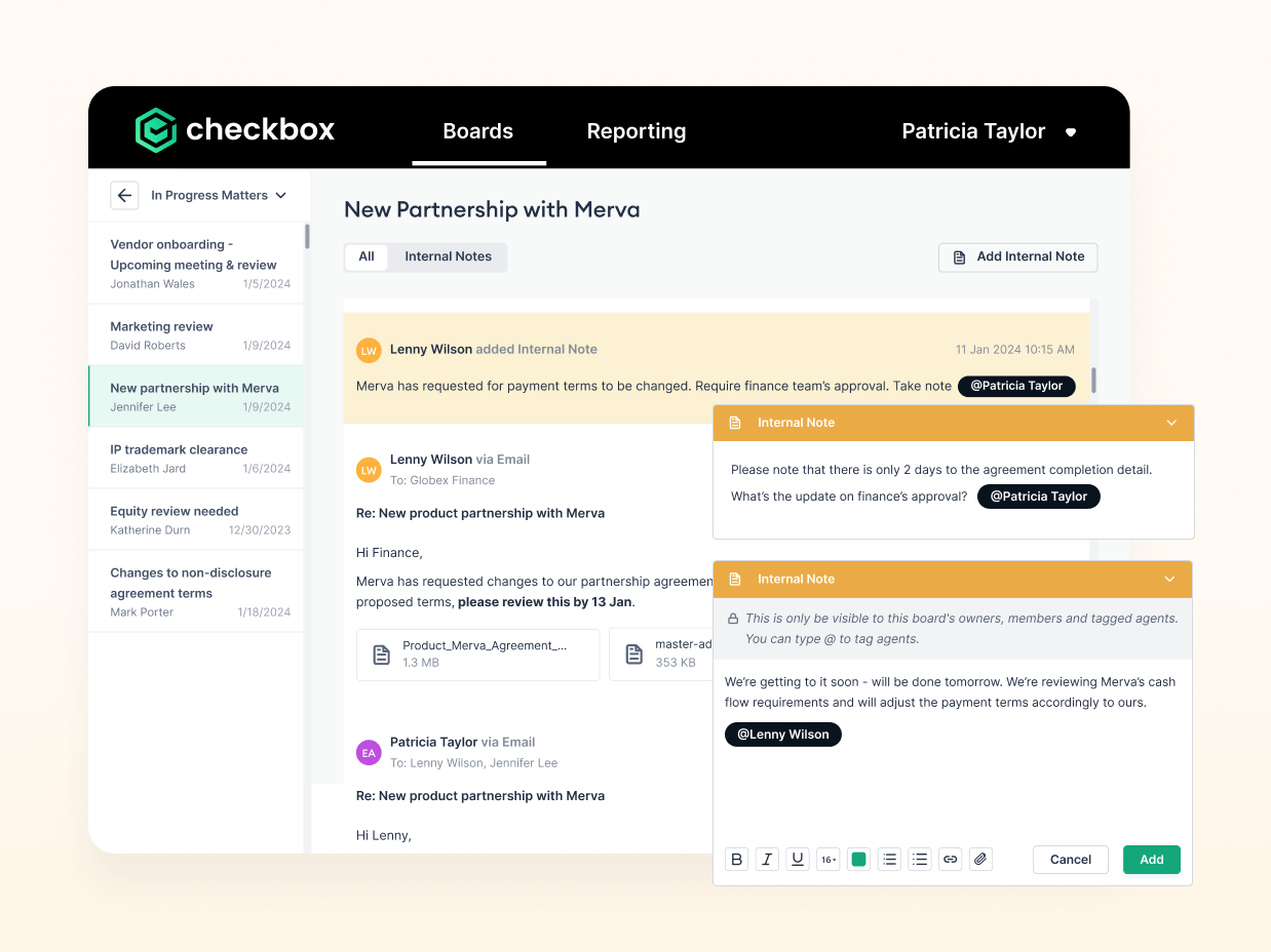 Automated Financial Reporting Software | Report Generator - Checkbox