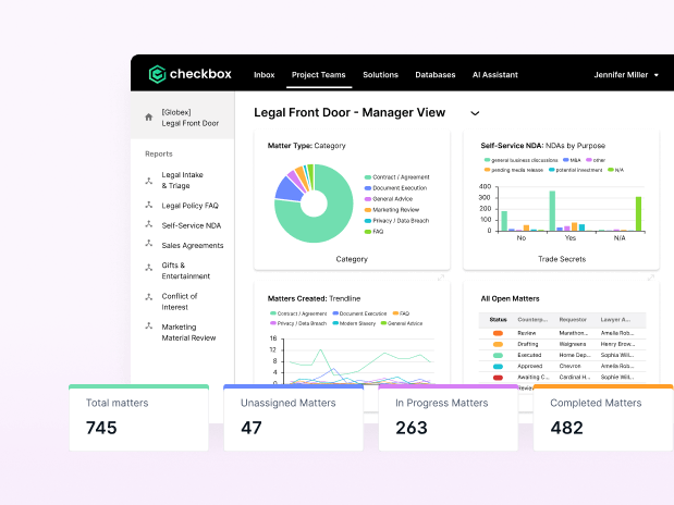 AI Front Door Software – Checkbox