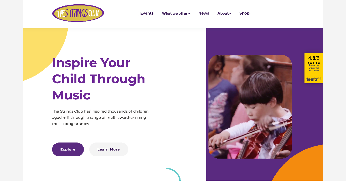 Award Winning Music Holiday Camps | The Strings Club