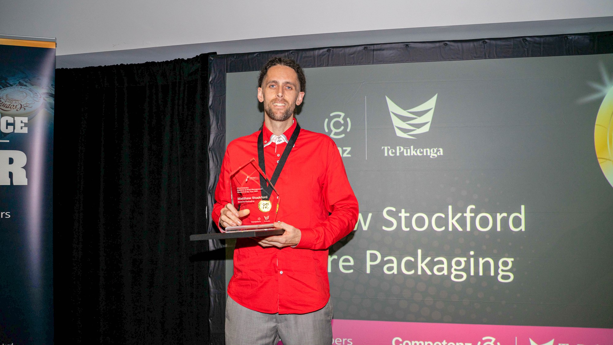 Petone printer wins student of the year award | Competenz