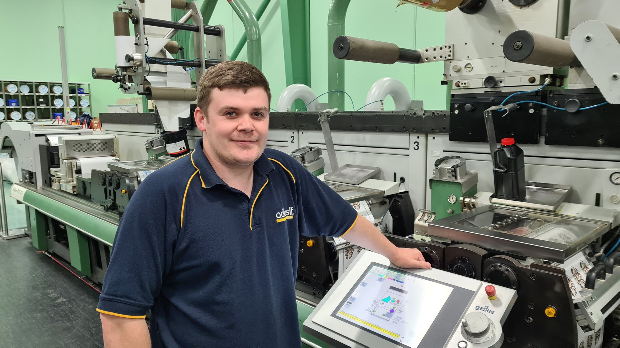 A career in label printing sticks to apprentice | Competenz