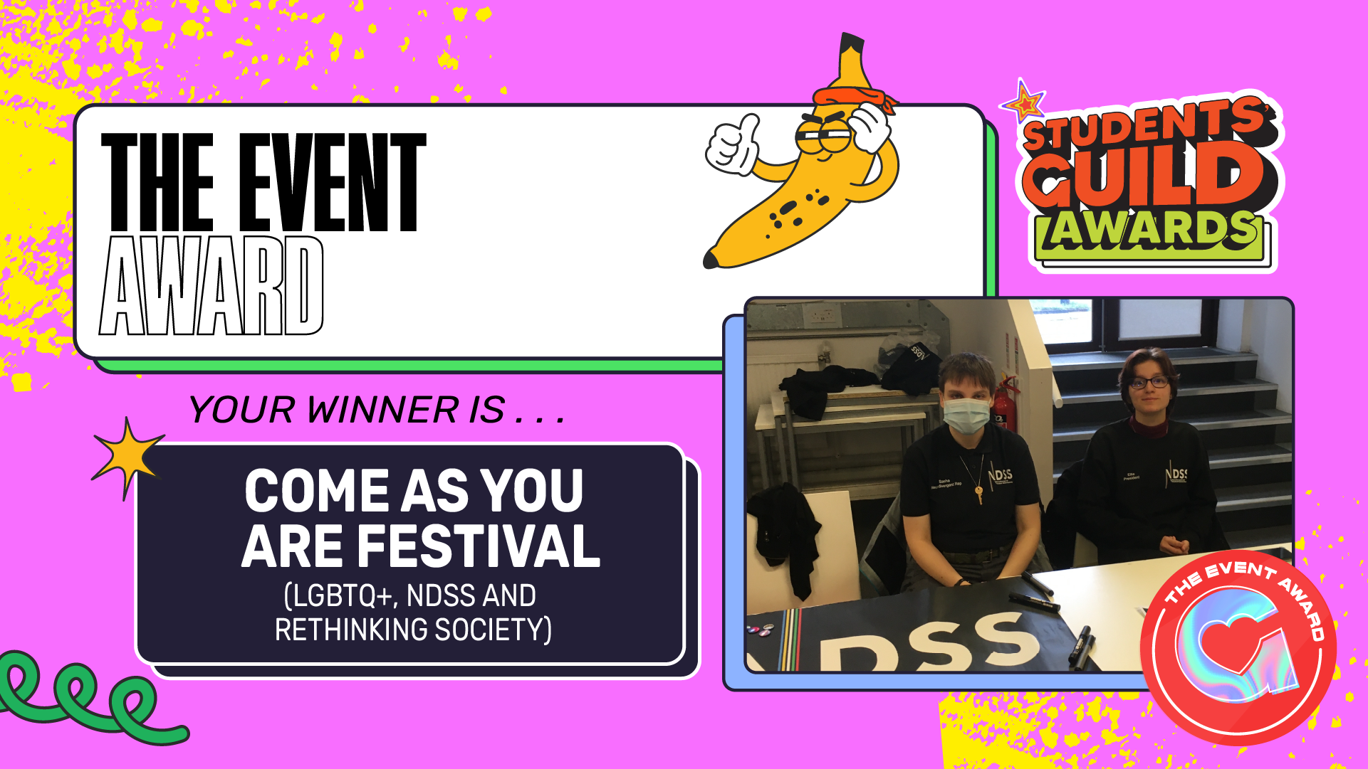 Guild Awards 2024 - Winners - Exeter Students' Guild