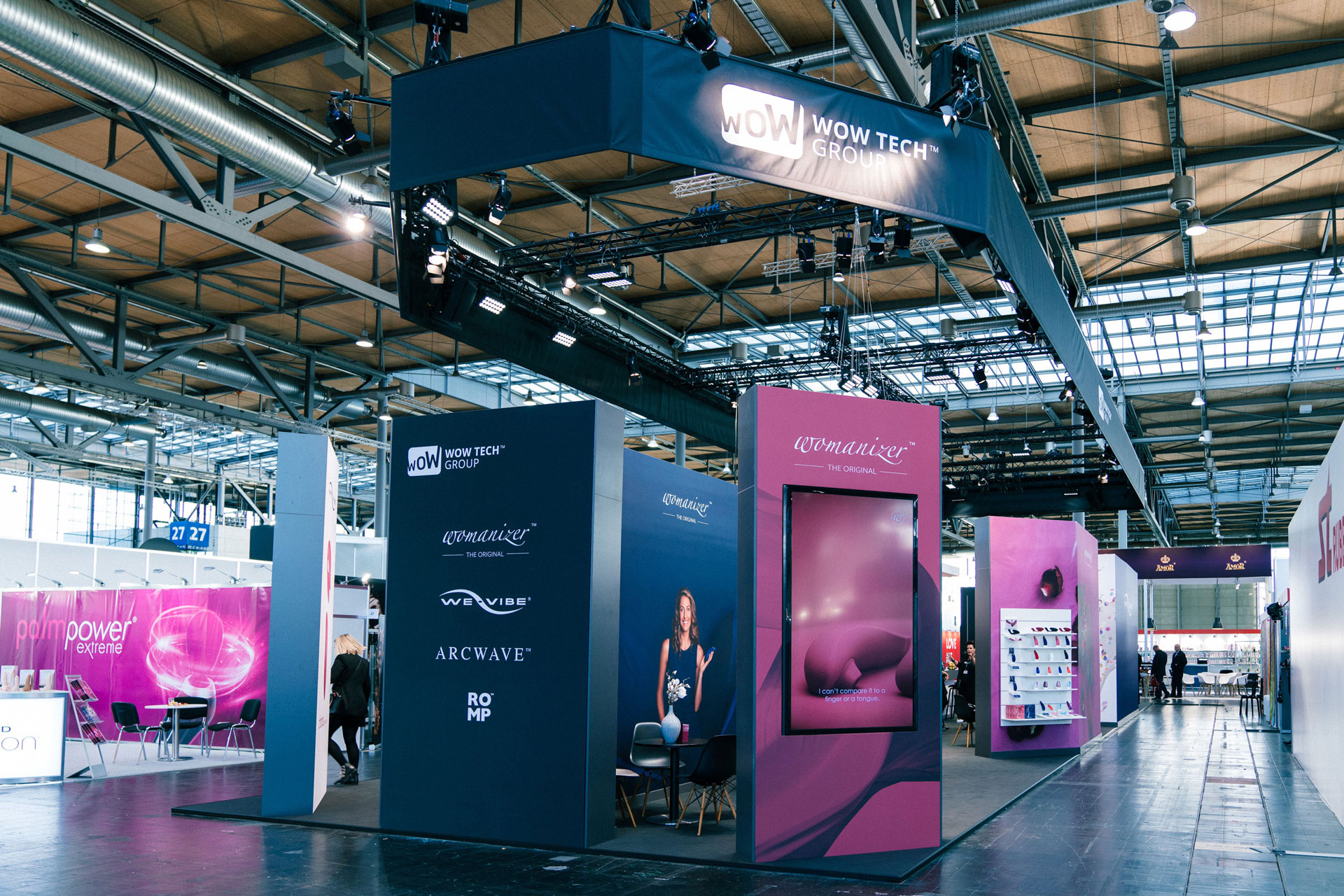 Hirschberg Studios – WOWTech Erofame 2019 Messestand