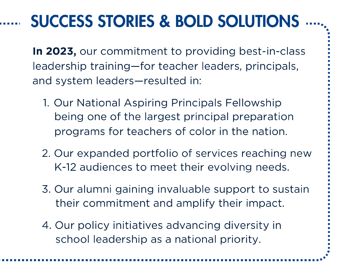 Bold Visions, Bold Solutions: Redefining How Schools Are Led | New Leaders Blog