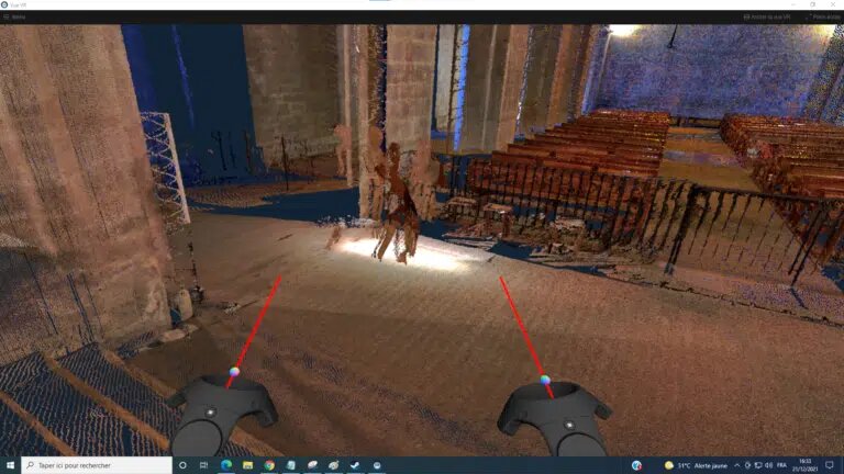 Visualize your VR points clouds with ATIS.cloud