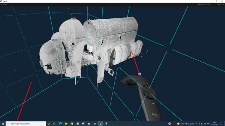 Visualize your VR points clouds with ATIS.cloud
