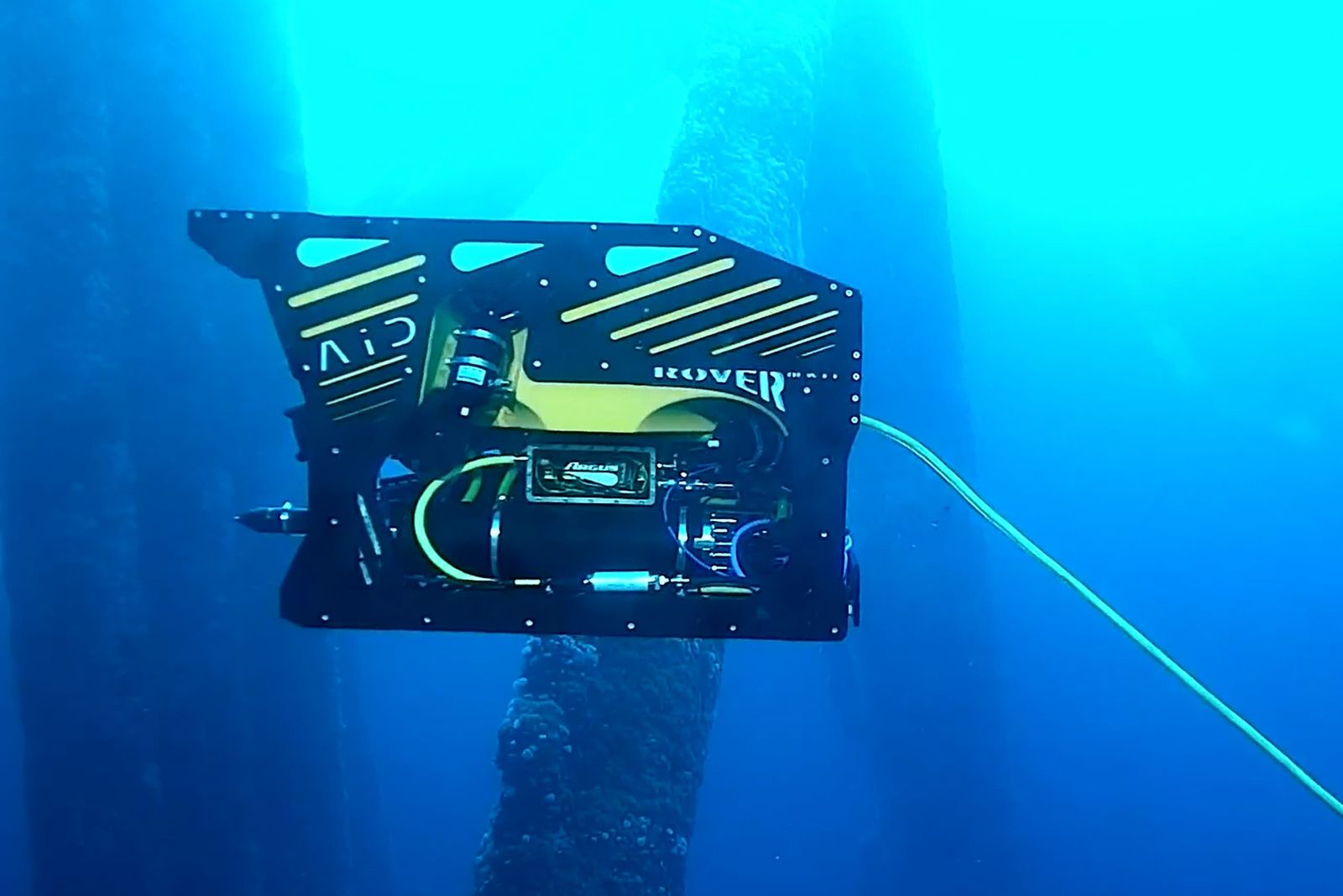 Autonomous Inspection Drone (AID) ready for offshore operations