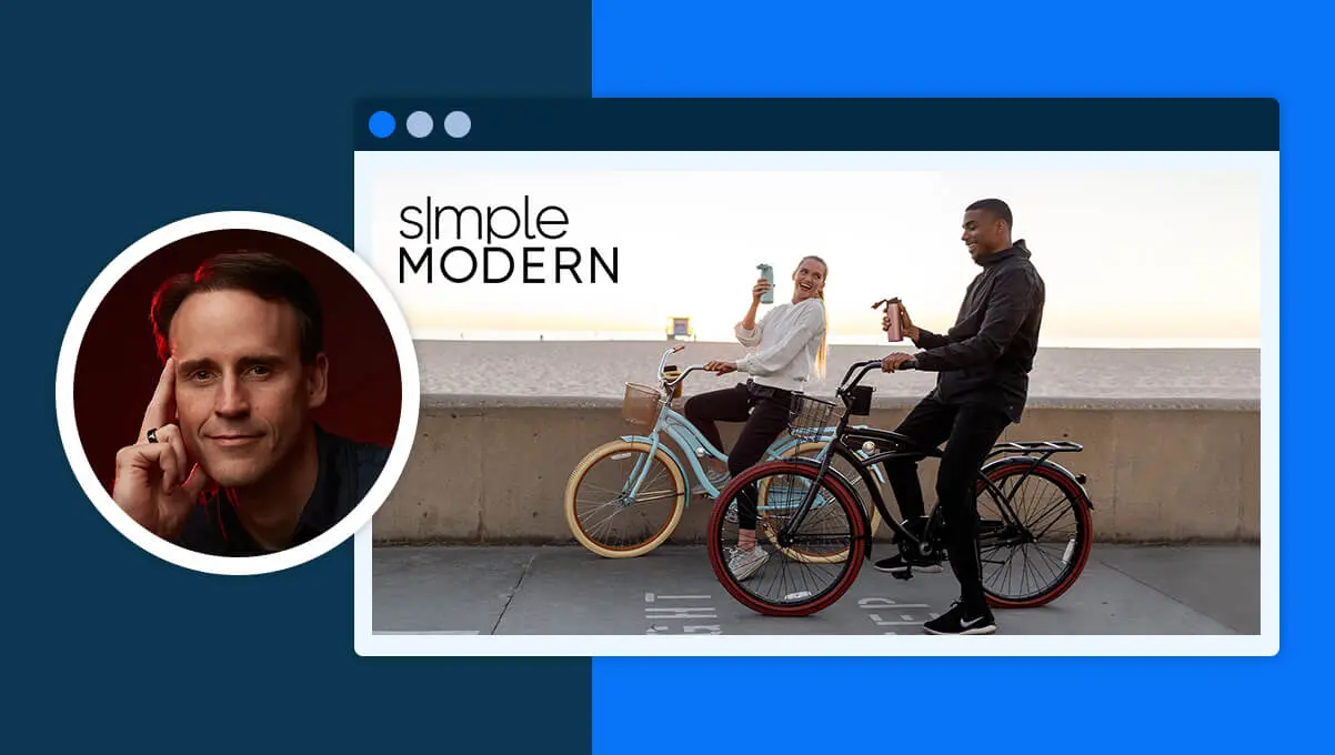 What is Simple Modern's Mike Beckham's go-to marketing channel ...