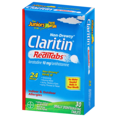 Loratadine (Claritin Reditabs) Review: Benefits, Precautions, Side ...