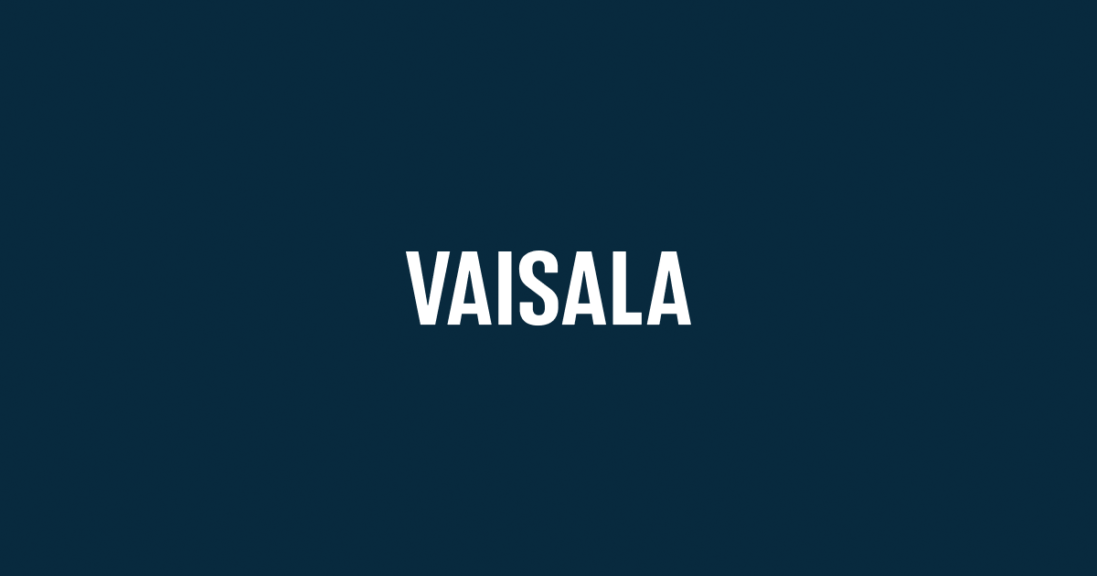 Instruments and intelligence — rebranding Vaisala