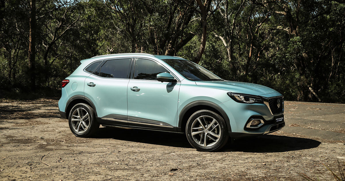 MG HS PHEV at Ebbett