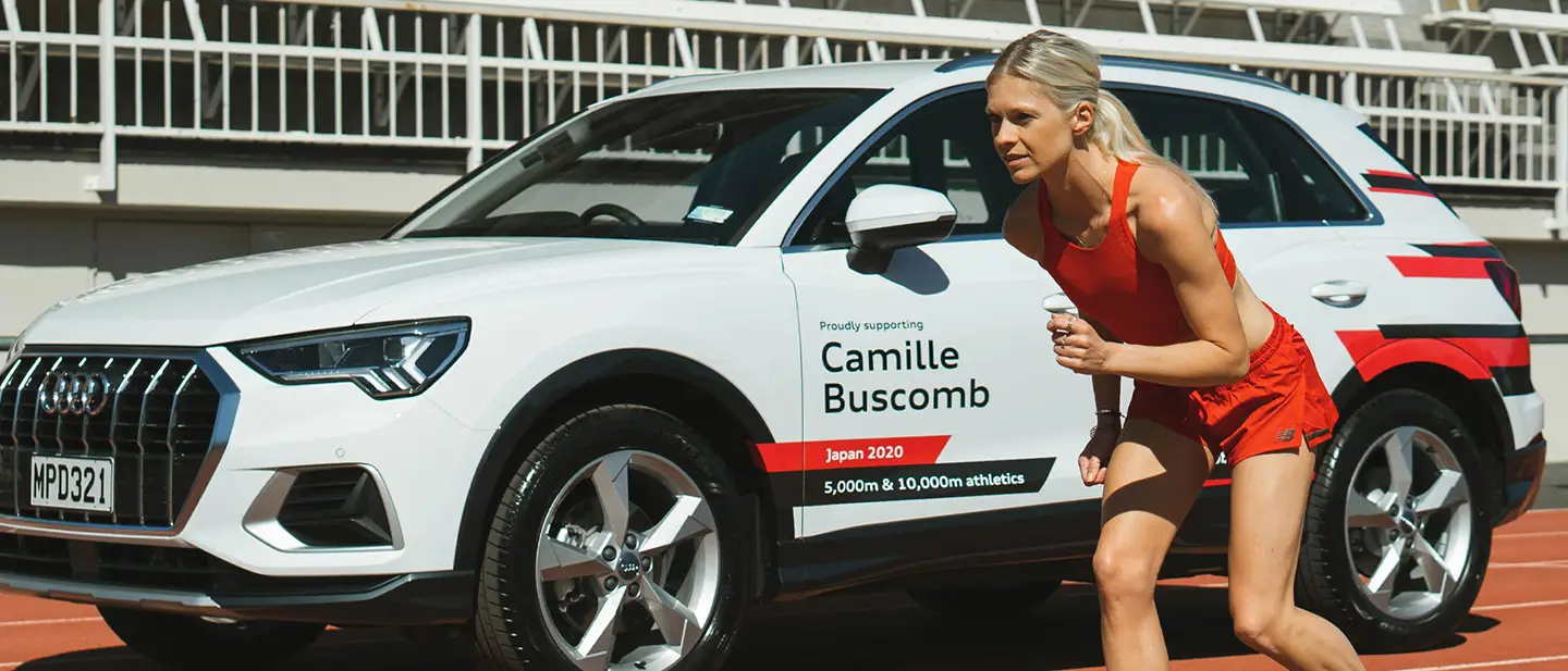 Camille Buscombs 5 favourite things about the Audi Q3 | Ebbett
