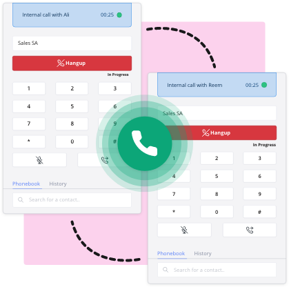 Internal calls for your company