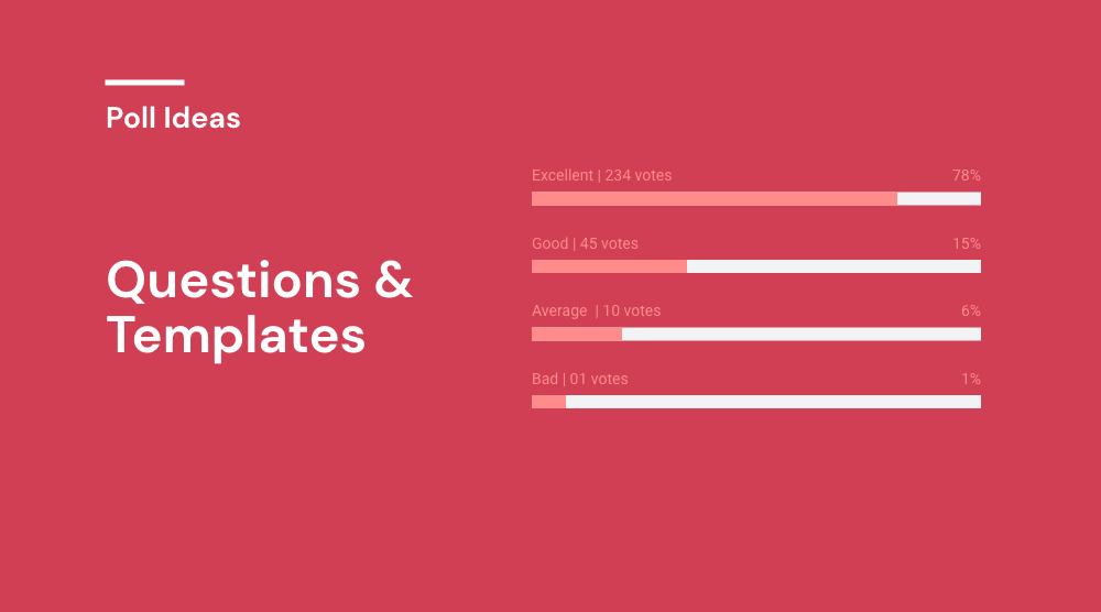 Poll Ideas: Questions & Templates