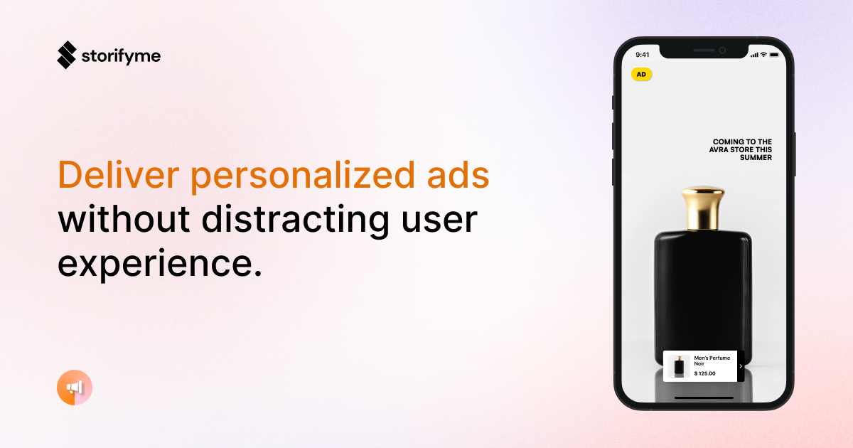 Monetize your content with StorifyMe Ads