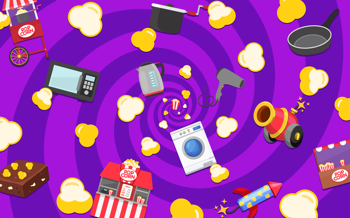 Play Popcorn Tycoon - Official Alexa Make Popcorn Game 🍿