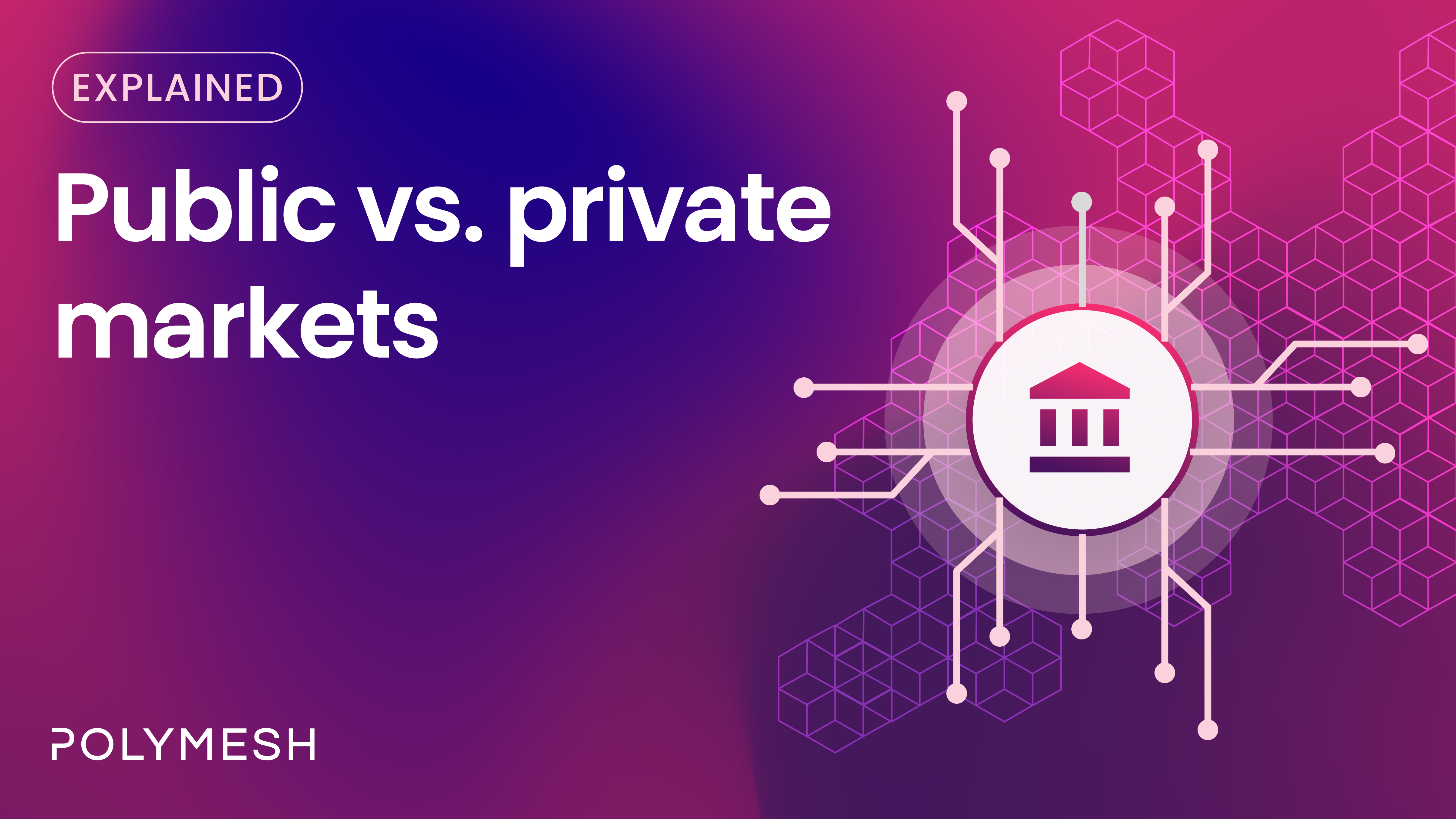 Understanding the differences between public and private markets
