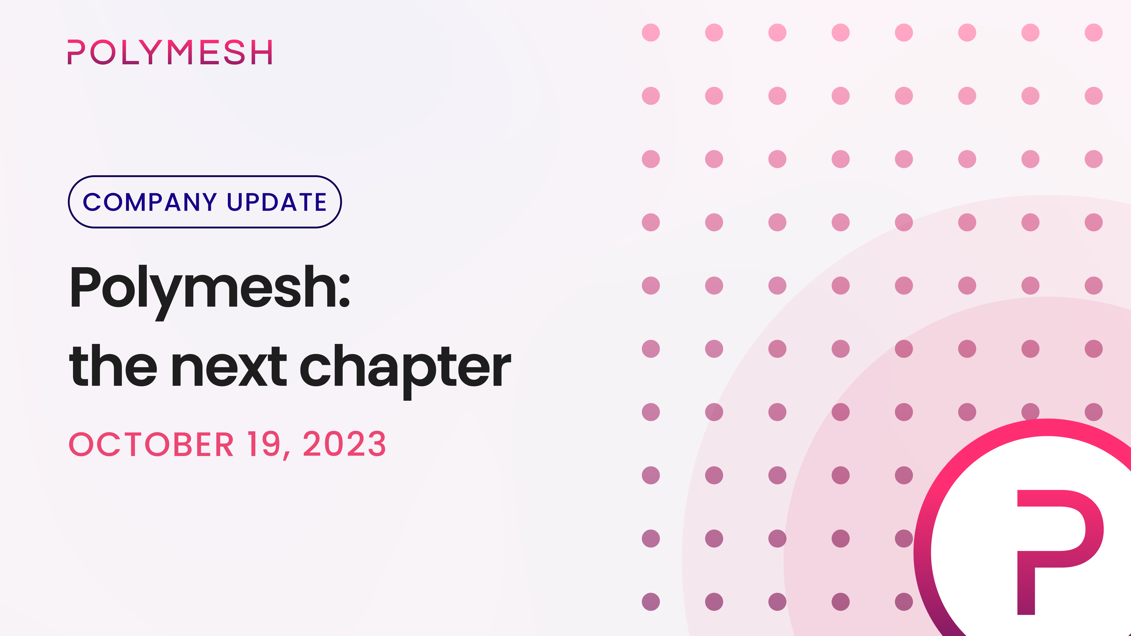 Polymesh: The Next Chapter
