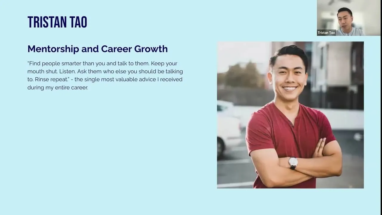 PSLC Mentorship Story: Tristan Tao | [Interview]