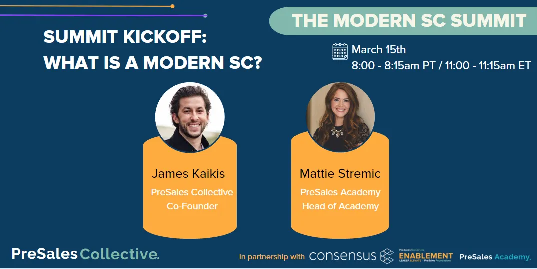 Modern SC Summit 2023 - Summit Kickoff: What is a Modern SC? | [Special Event]