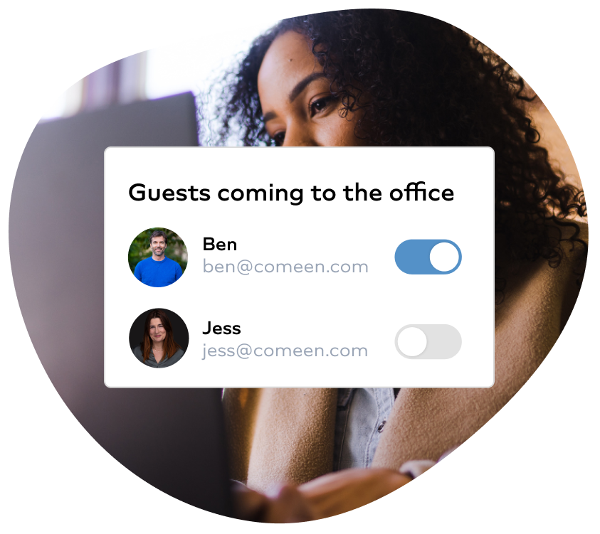 Visitor management | Comeen Workplace