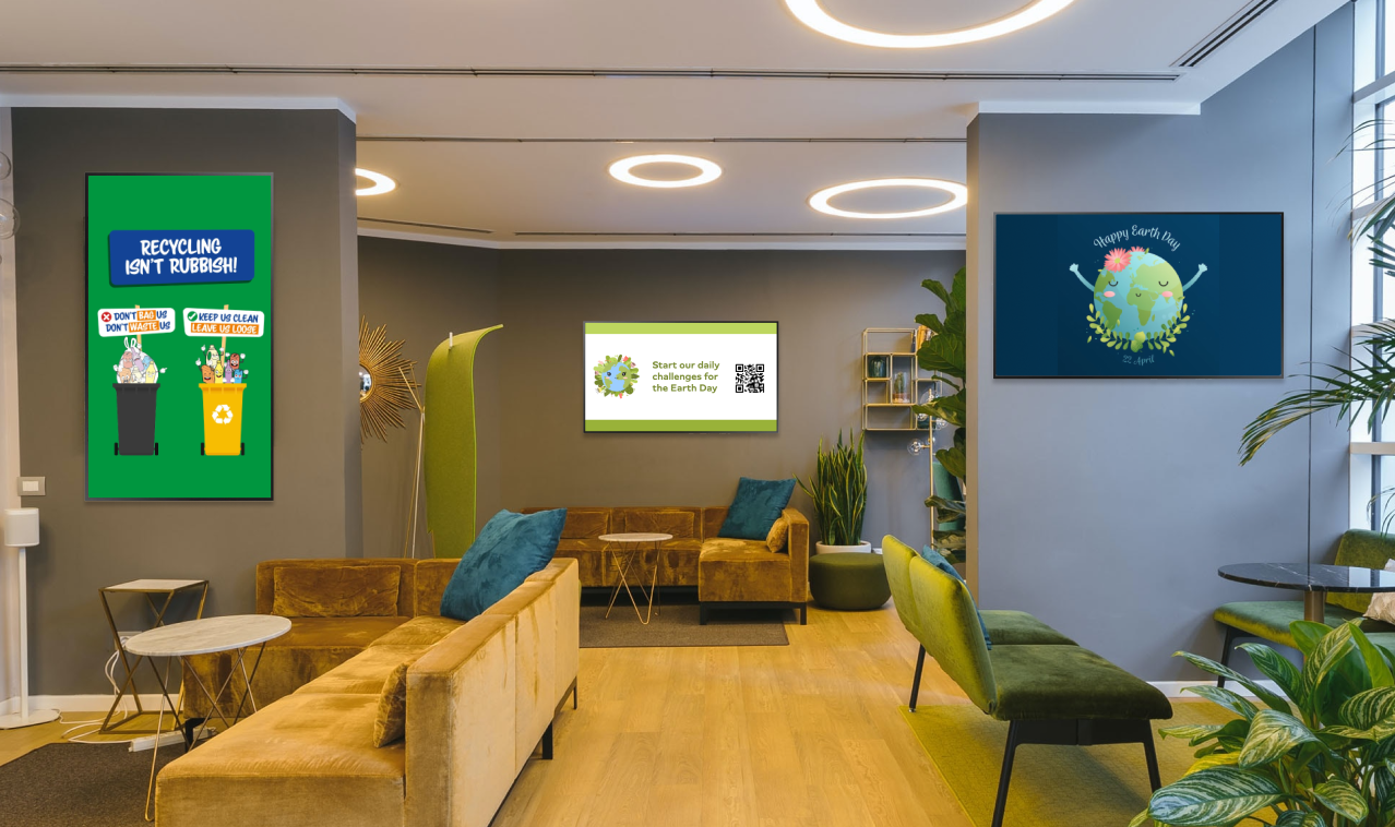 3 ways to become more sustainable with digital signage
