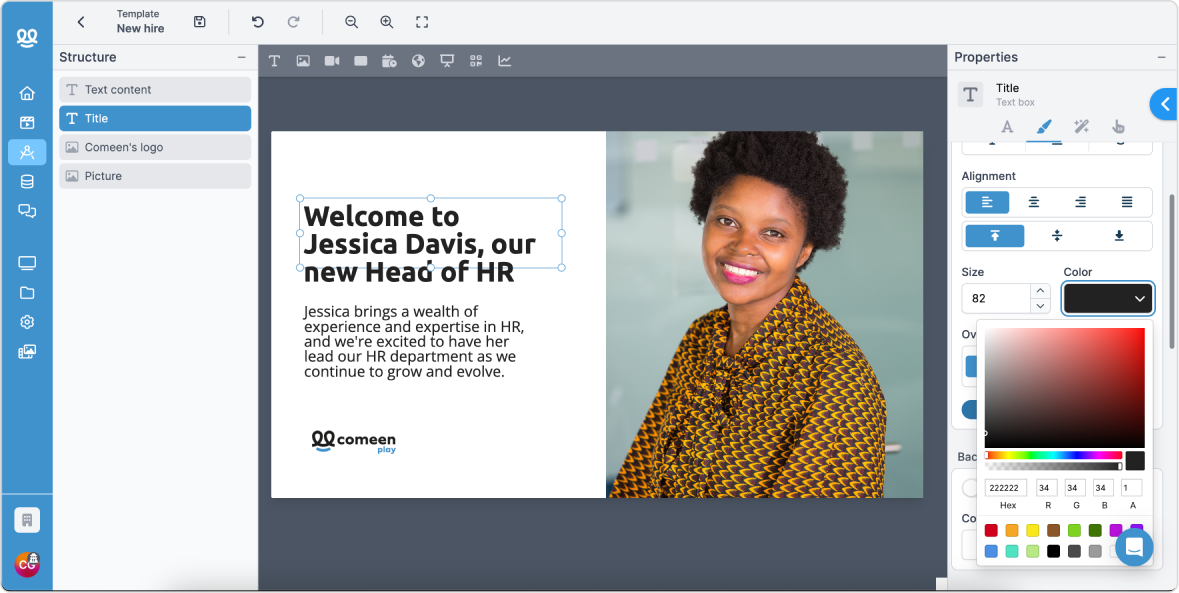 Introducing the future of digital signage: Comeen Play's updated UI platform‍‍