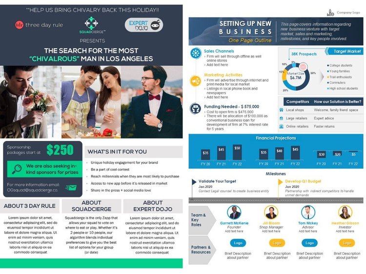 Flyer design ideas - A creative single or double-sided flyer | Upwork