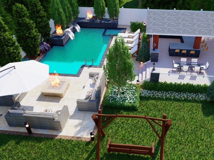 Lanscaping design ideas - An amazing Landscape design of the Frontyard ...