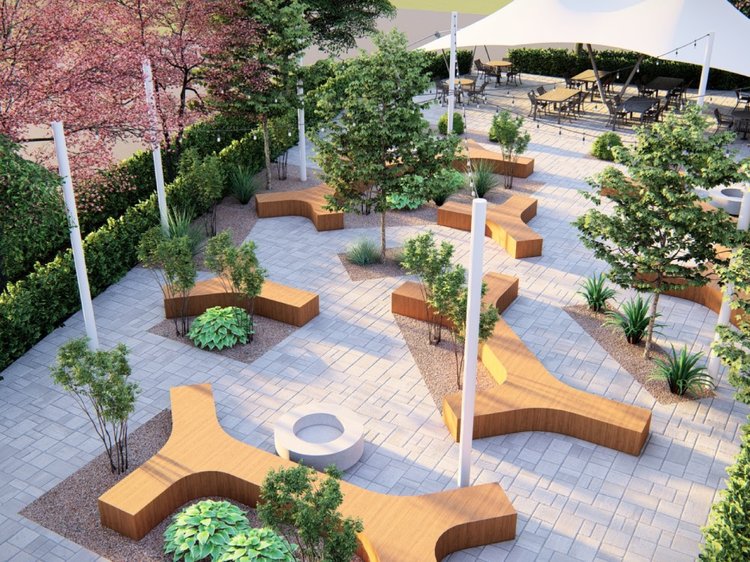 Lanscaping design ideas - Rendering design your garden ,backyard ...