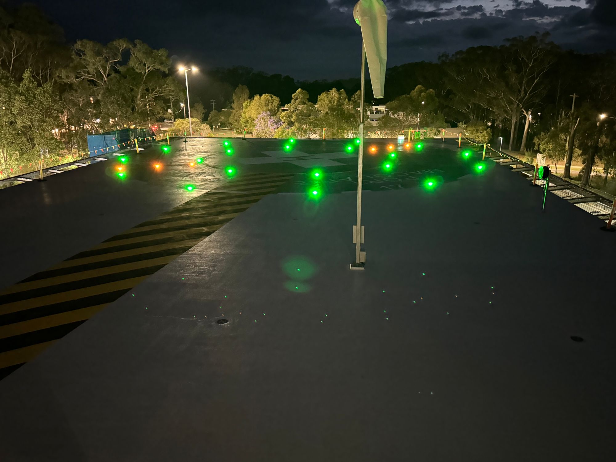 Port Macquarie Hospital Helipad - Carter & Osborne Electrical Projects