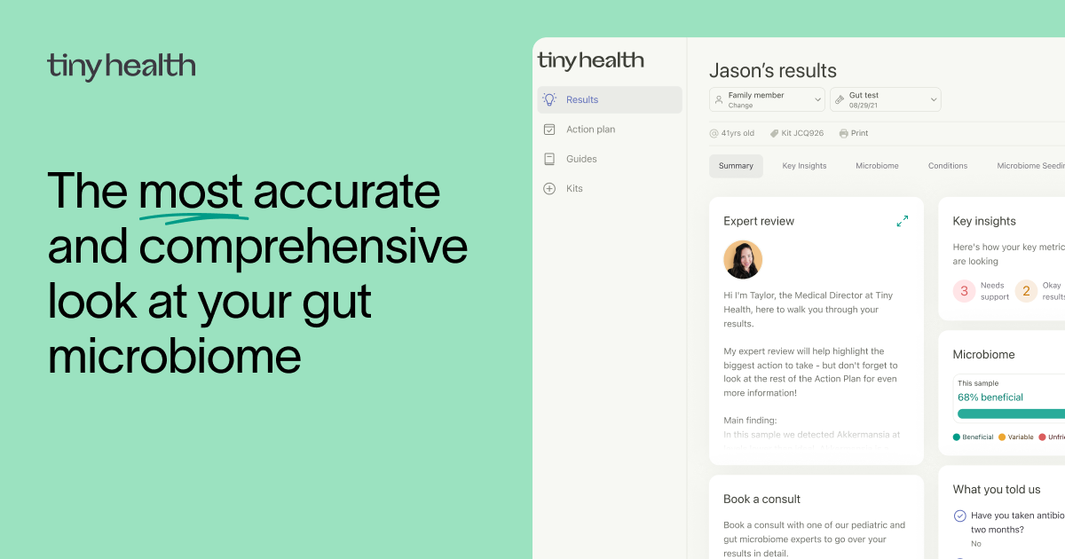 Sample Report - Adult Gut Test