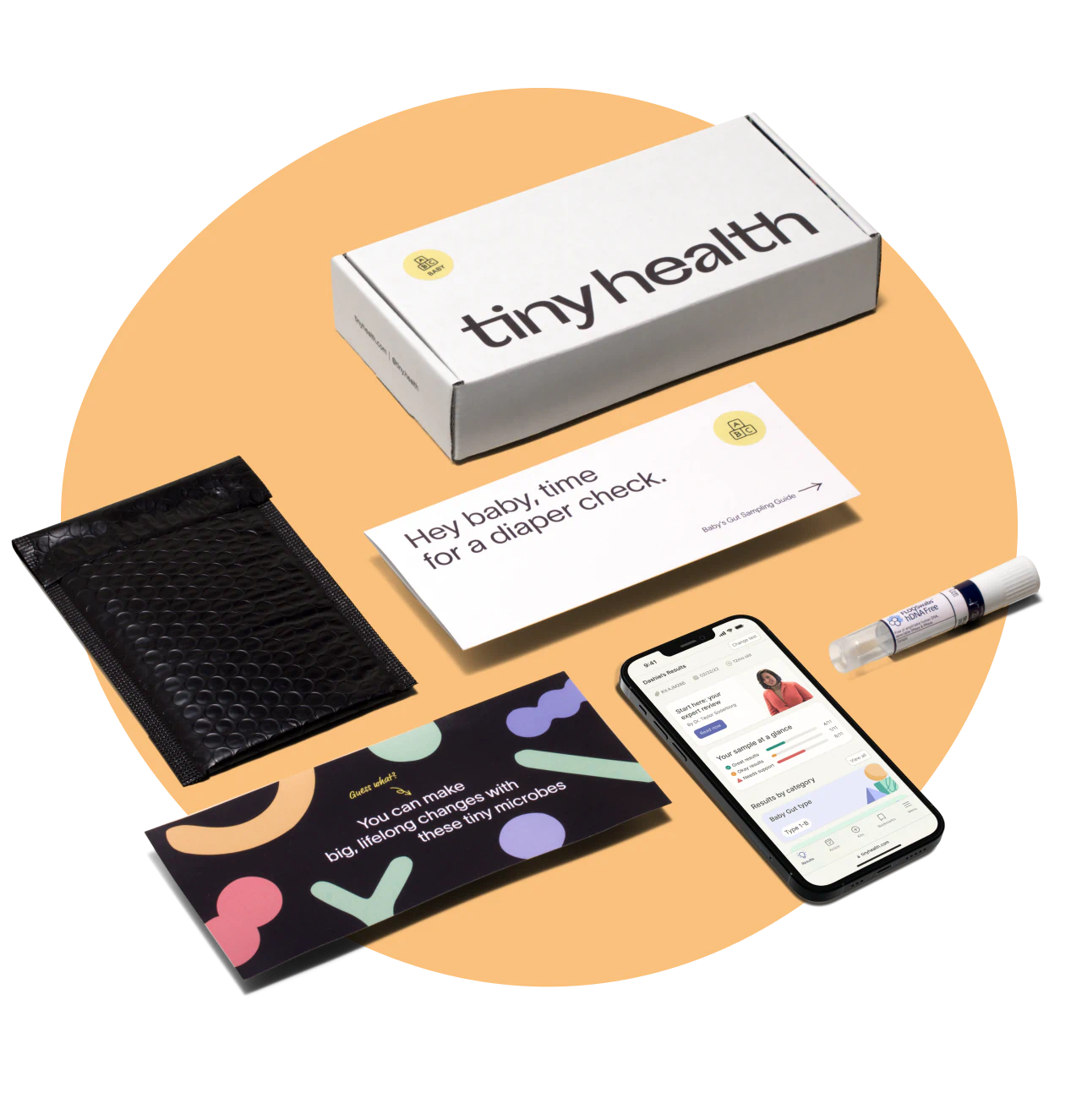At-home gut health test for families – Tiny Health