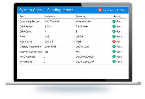 CXNinja | System Checker for Candidates