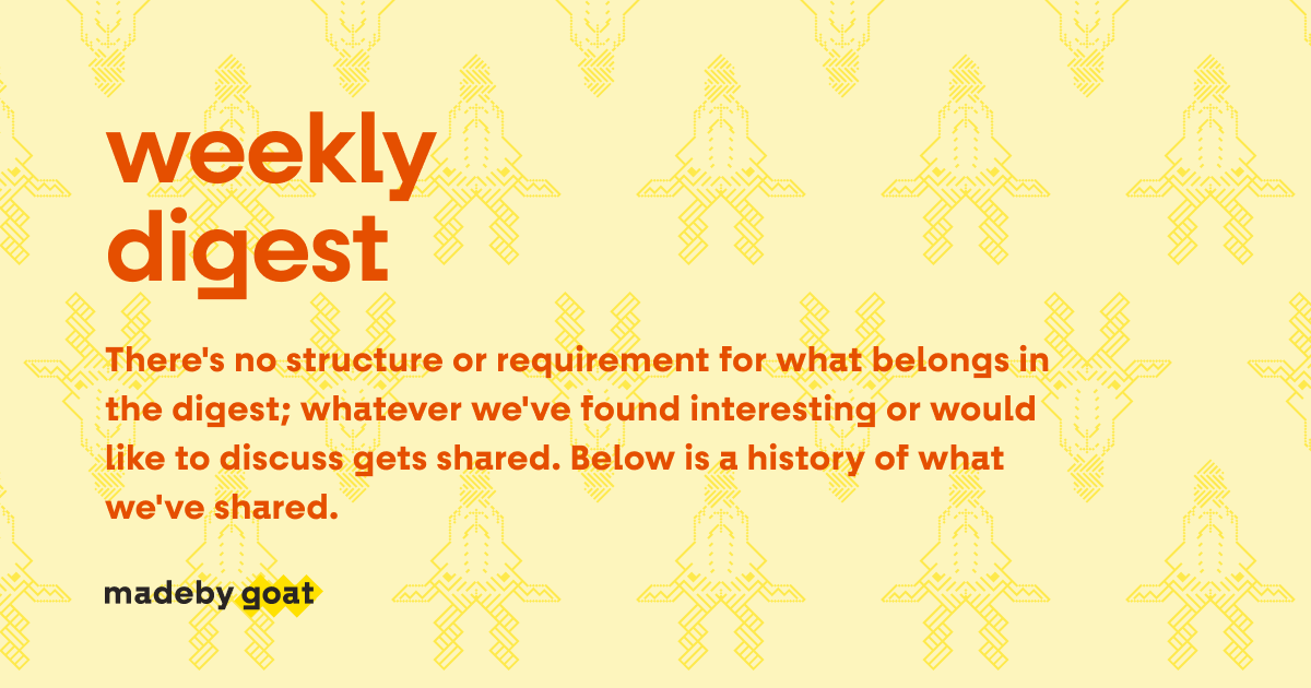 Weekly digest - 2022