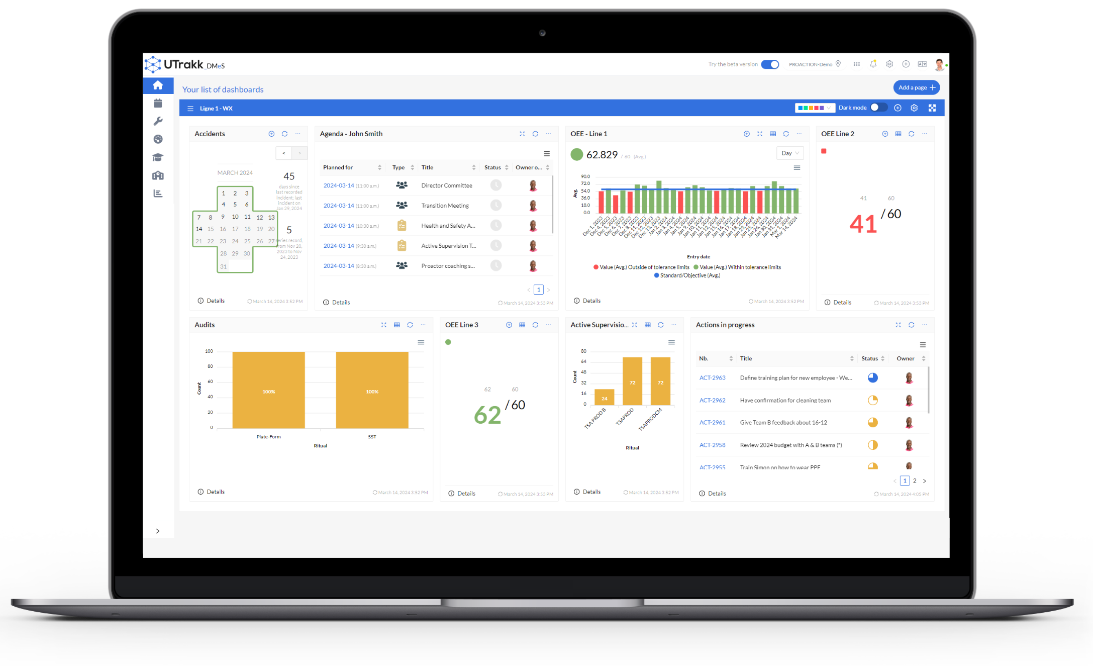 The UTrakk Manager's Journey Interactive Experience