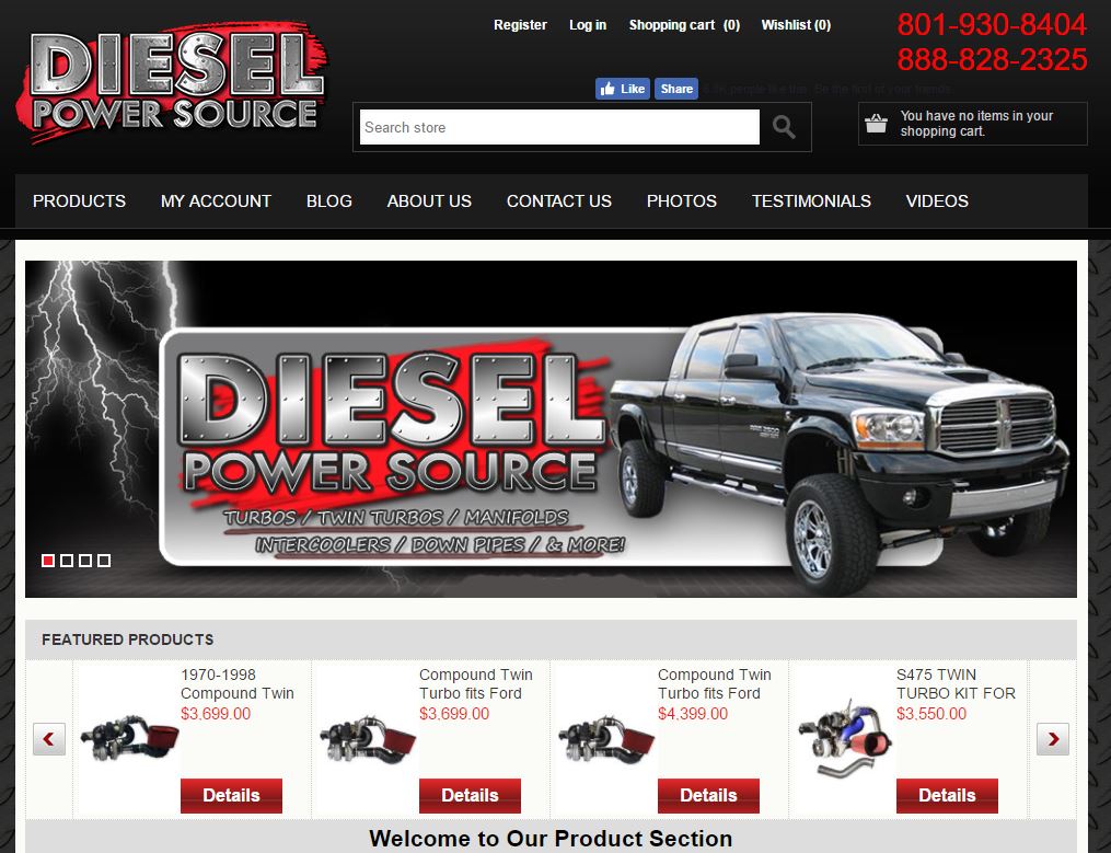 Diesel Power Source Sponsorship Application