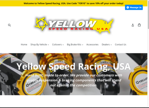 Yellow Speed Racing Sponsorship Application