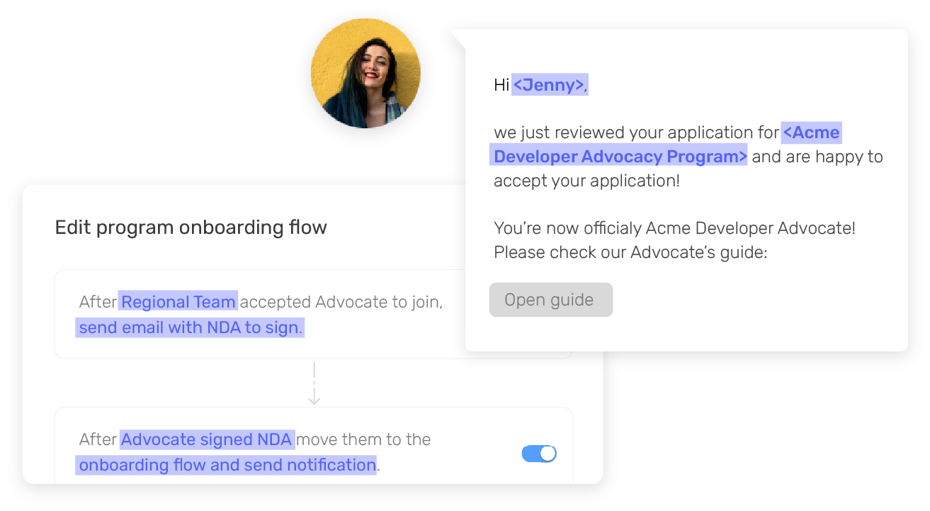 Manage your Developer Advocates