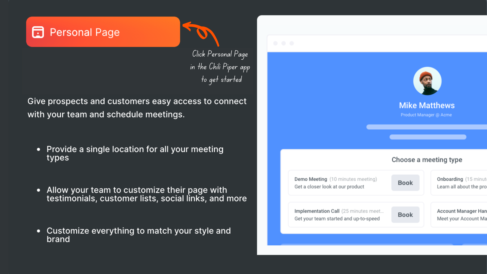 Maximize Your Meetings | Chili Piper