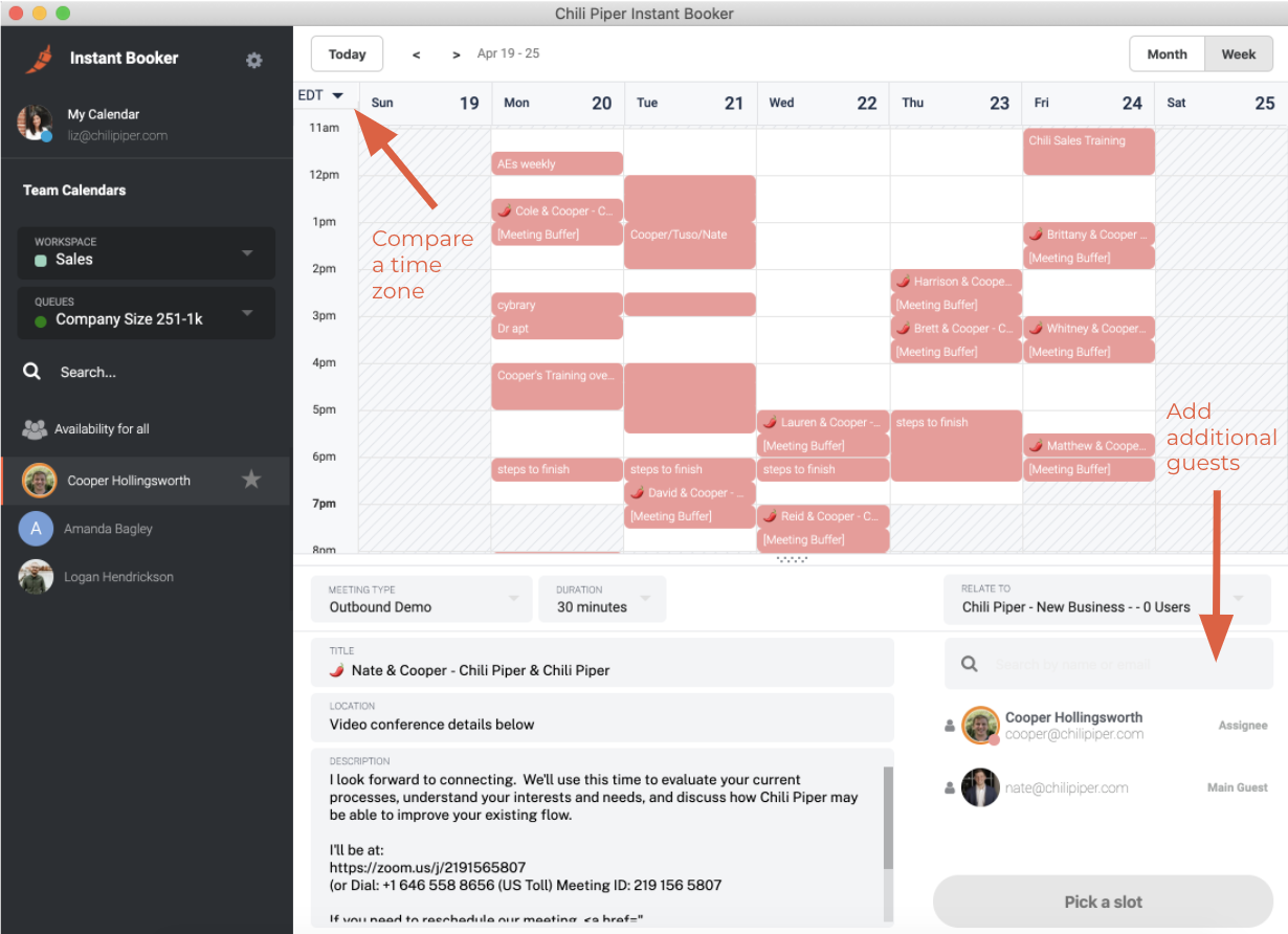 Use Chili Piper with Your Teams | Chili Piper