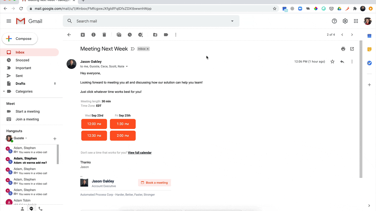 Chili Piper Introducing Invite All Feature in Instant Booker | Chili Piper