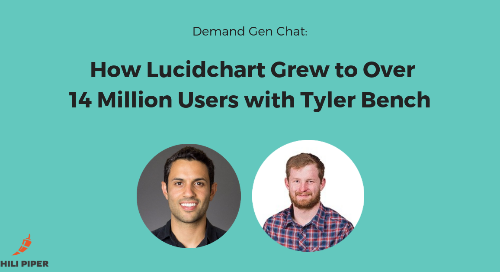 How Lucidchart Grew to 14 Million Users with Tyler Bench | Chili Piper
